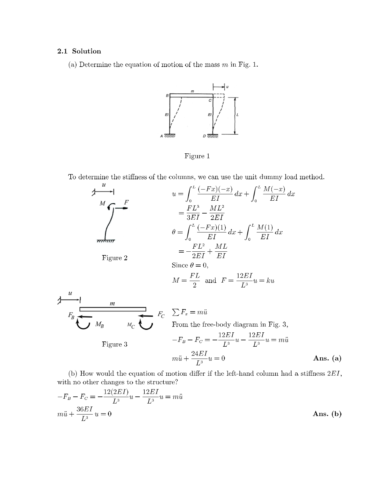 Fundamentals Of Structural Dynamics Roy Craig 2nd Edition Solution